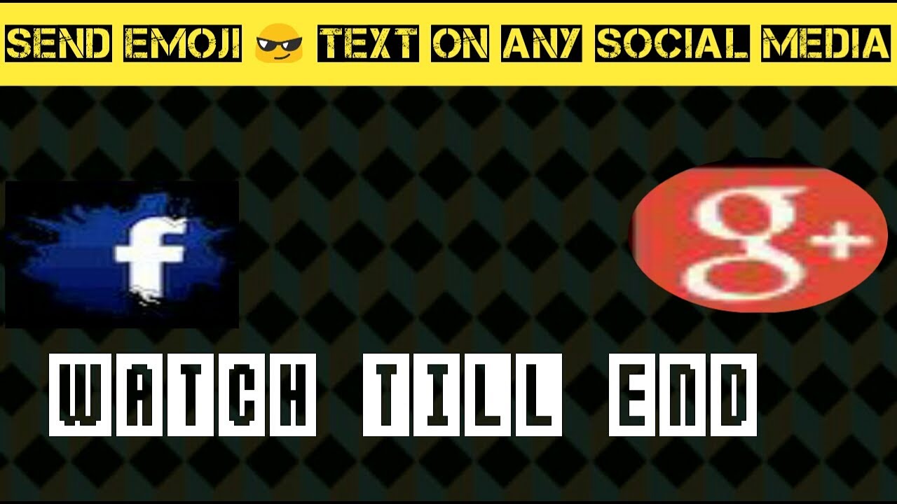 How To Send Emoji Text On Any Social Media || Android English || How 2 ...
