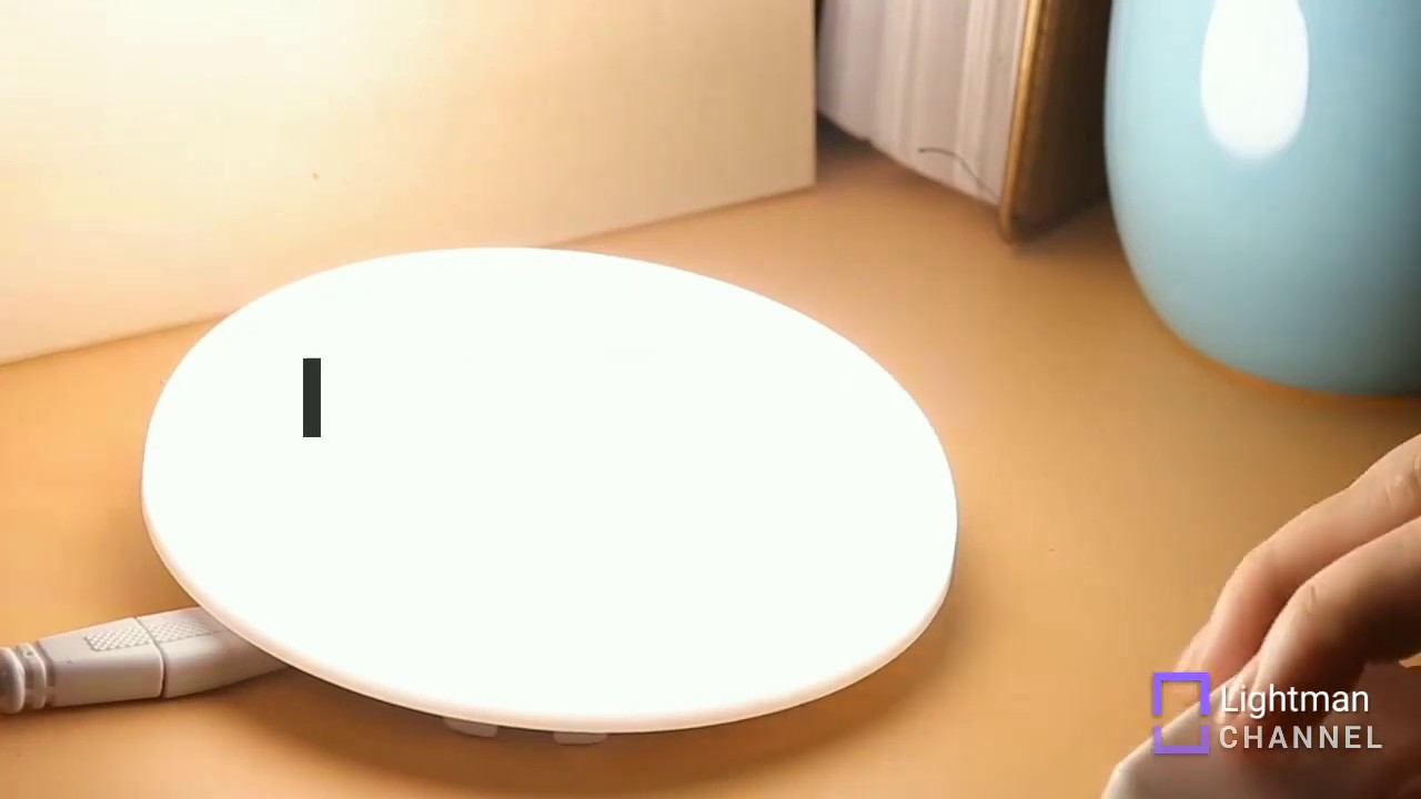 Frameless Round Led Panel Light - YouTube