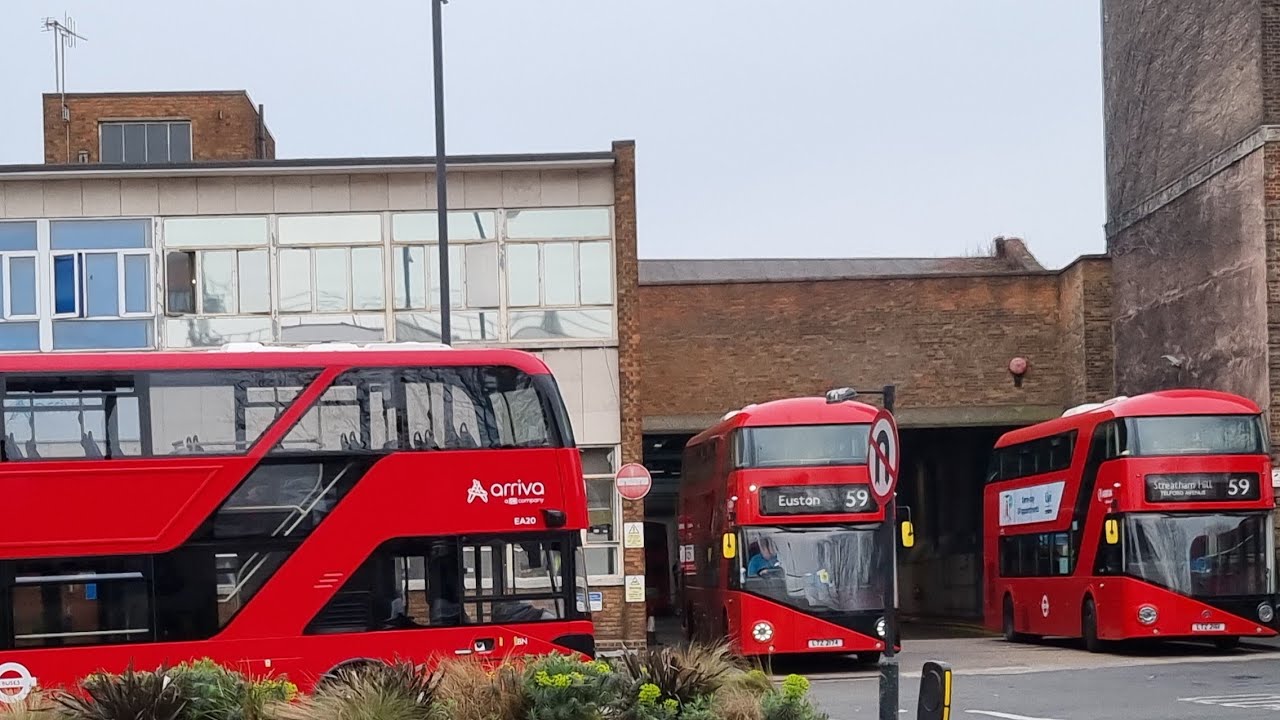 Streatham #Telford avenue bus station.#Streatham place - YouTube