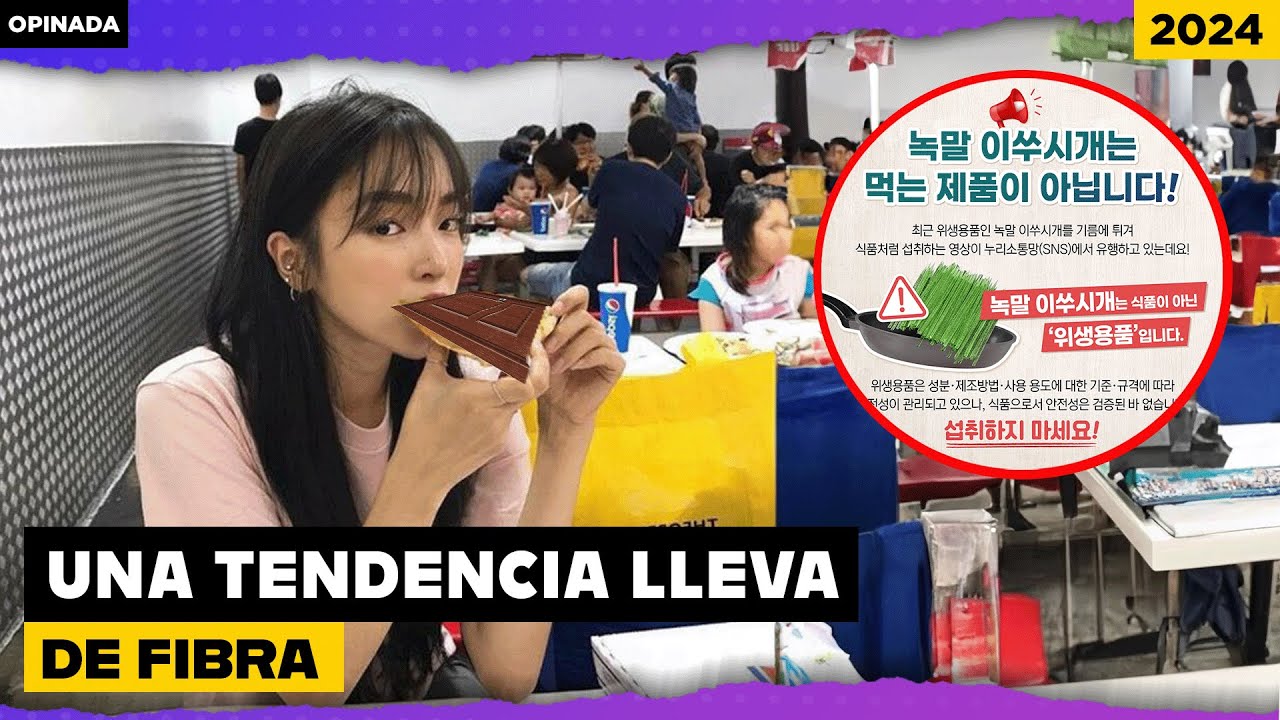 Tendencia coreana de comer picadientes| Nota completa | Opinada - YouTube