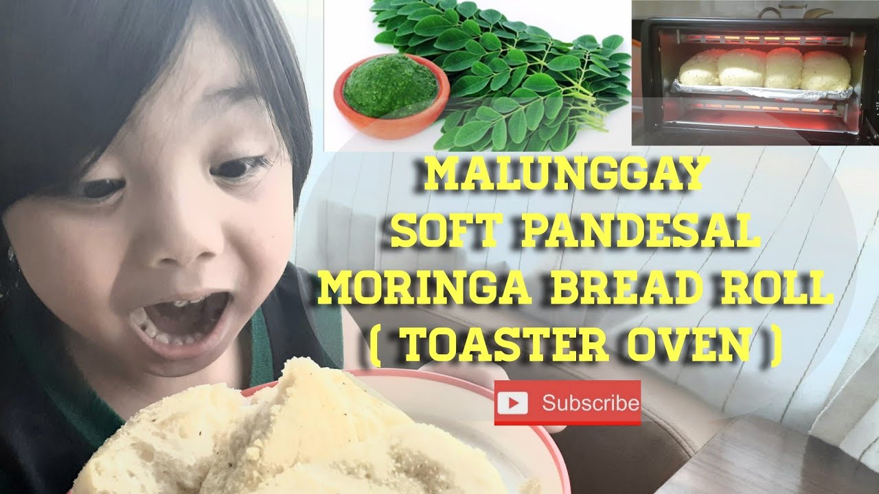 NUTRITIOUS MALUNGGAY SOFT PANDESAL|MORINGA FILIPINO BREAD ROLL|SOFT AND ...