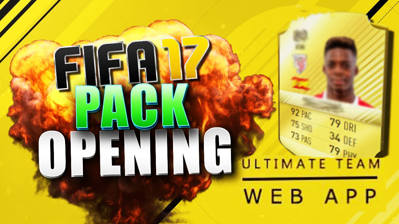 FIFA 17 #3 - OS MEUS PACKS !! (WEB APP) - YouTube