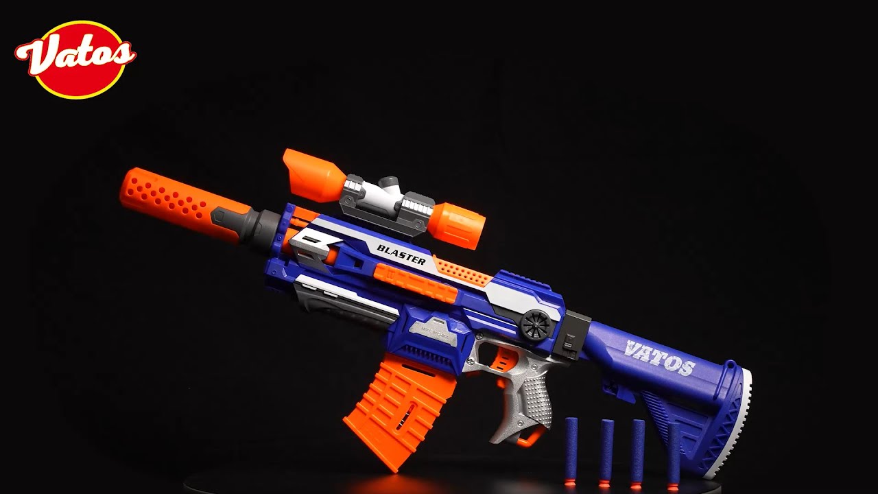 VATOS GUNS AUTOMATIC MACHINE GUNS - YouTube