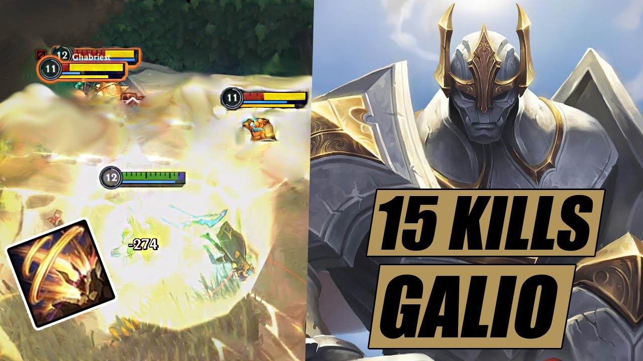 WILD RIFT GALIO ONE SHOT MID LANE | OP DAMAGE (BUILD & RUNES) - YouTube