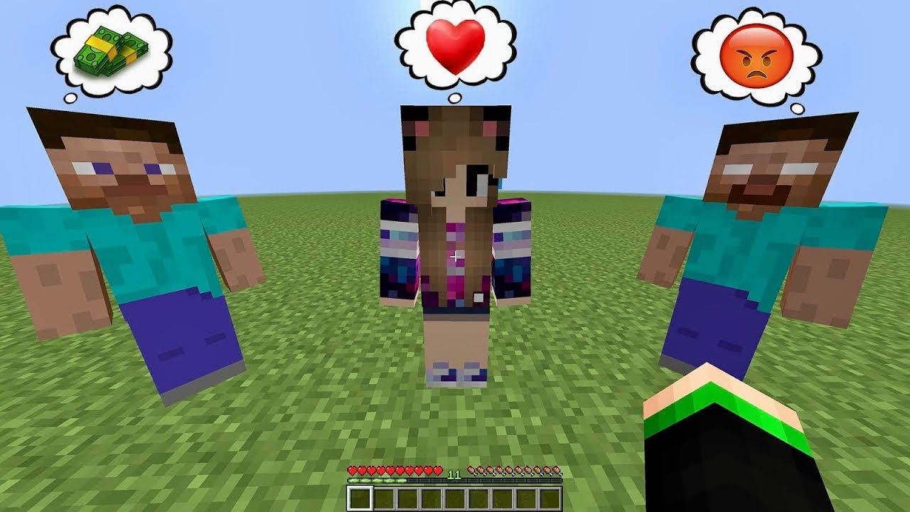 MİNECRAFT KARAKTERLERİ NE DÜŞÜNÜYOR? - YouTube
