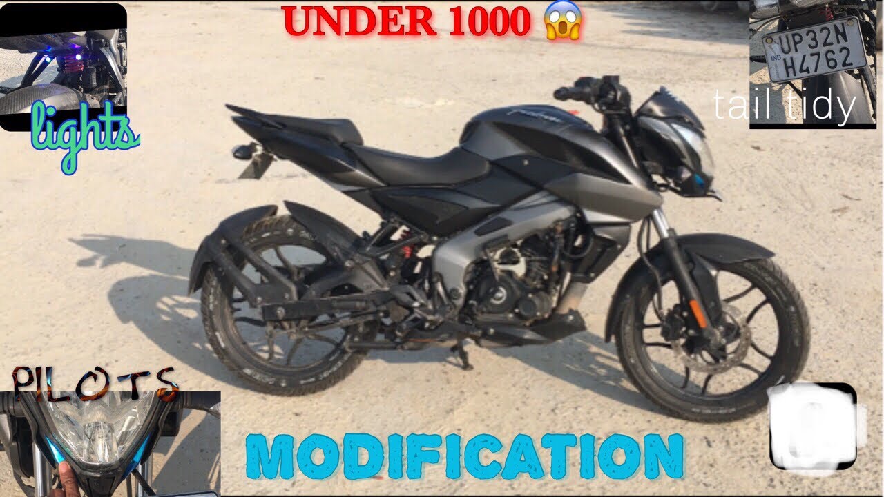 NS125 FULL MODIFICATIONS DETAILS VIDEO💥||cost 1000rs ? 🤯 ...