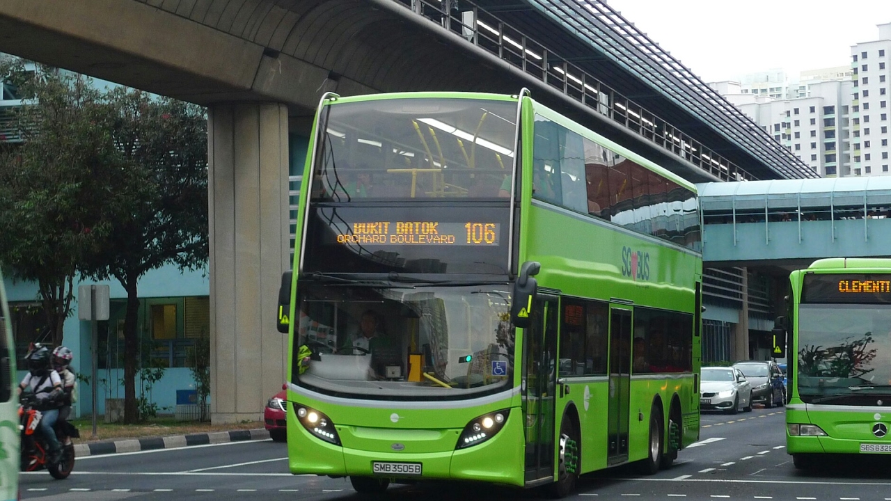 Tower Transit Bus Service 106, SMB3570L (Hyperlapse) - YouTube
