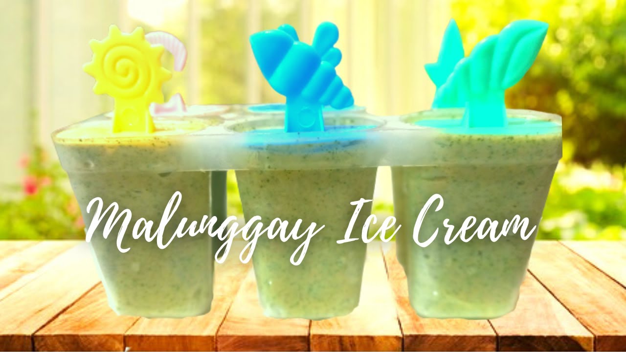 Malunggay Ice Cream | Moringa Ice Cream - YouTube