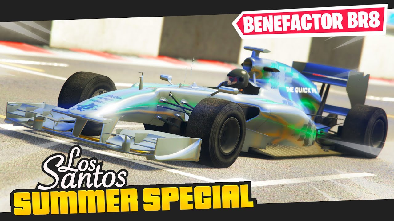 GTA Online New Update 'Benefactor BR8' F1 CAR Customisation! - (GTA 5 ...