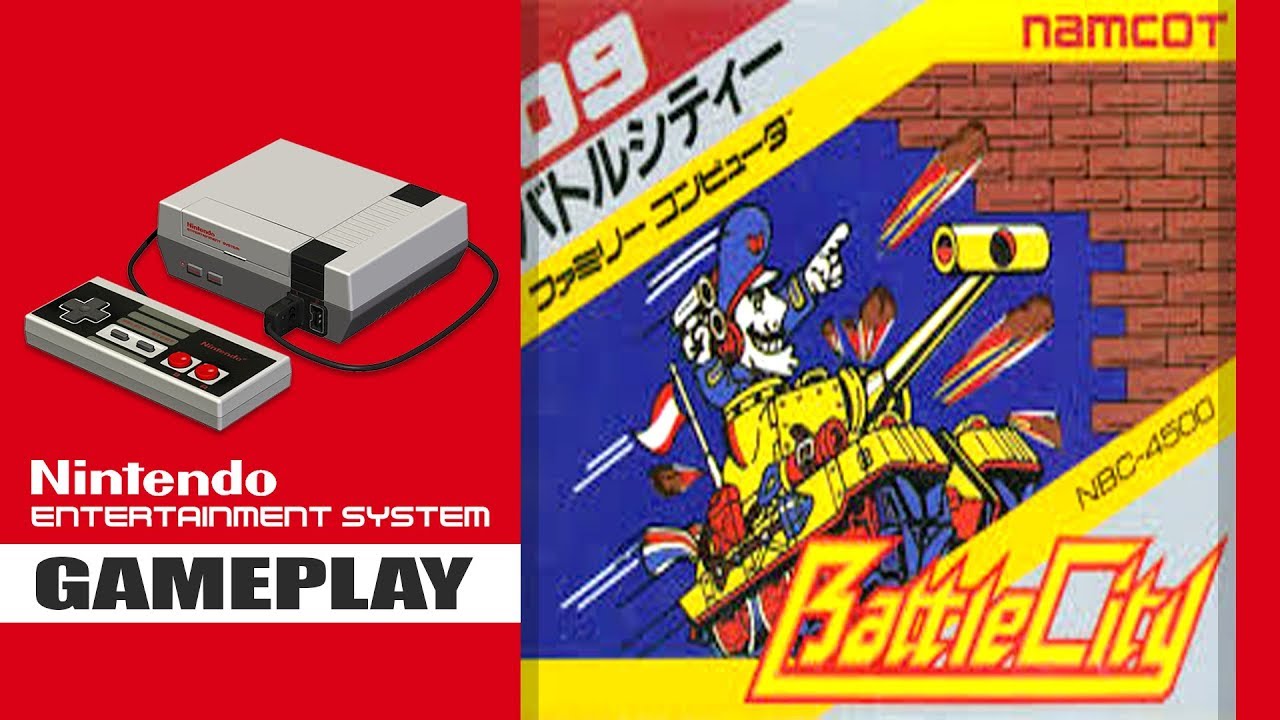 Battle City- Game Play (Nes / Famicom) - YouTube
