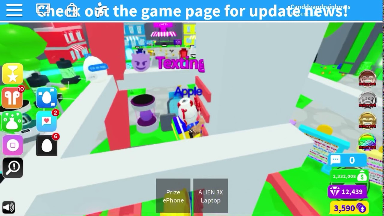 All the eggs in texting simulator - YouTube