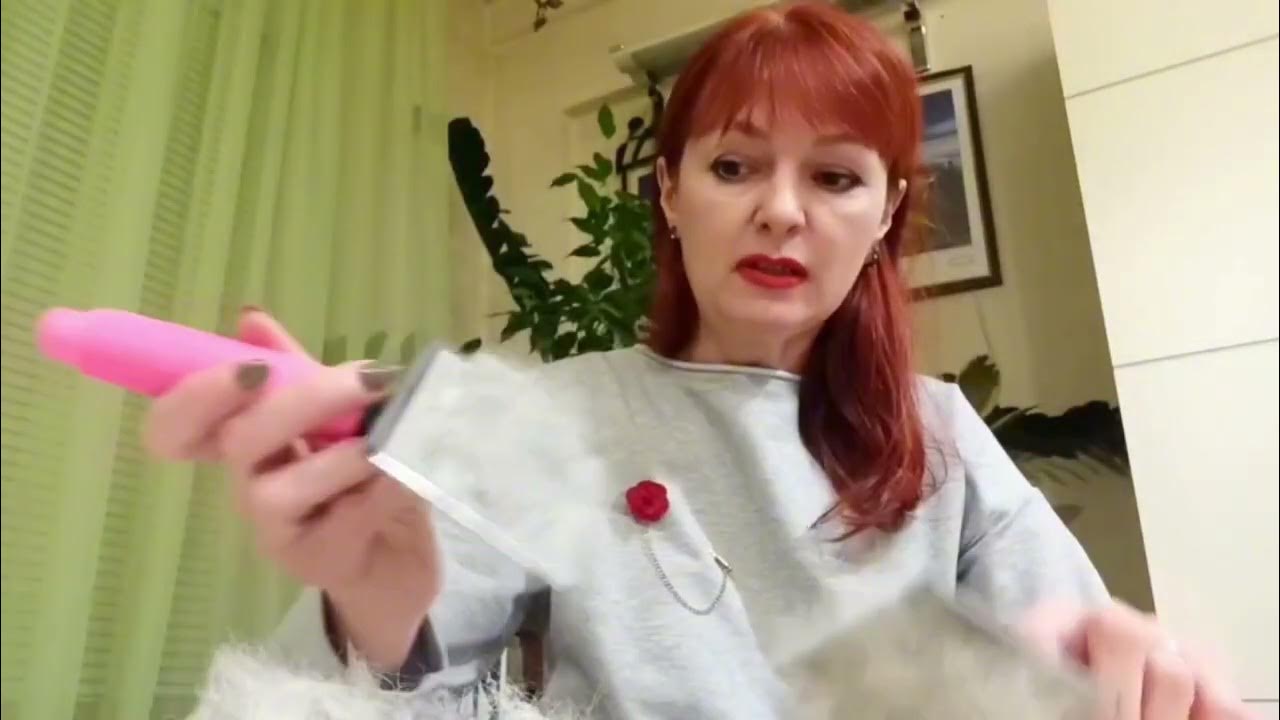 Ручное прядение из собачьей шерсти - YouTube