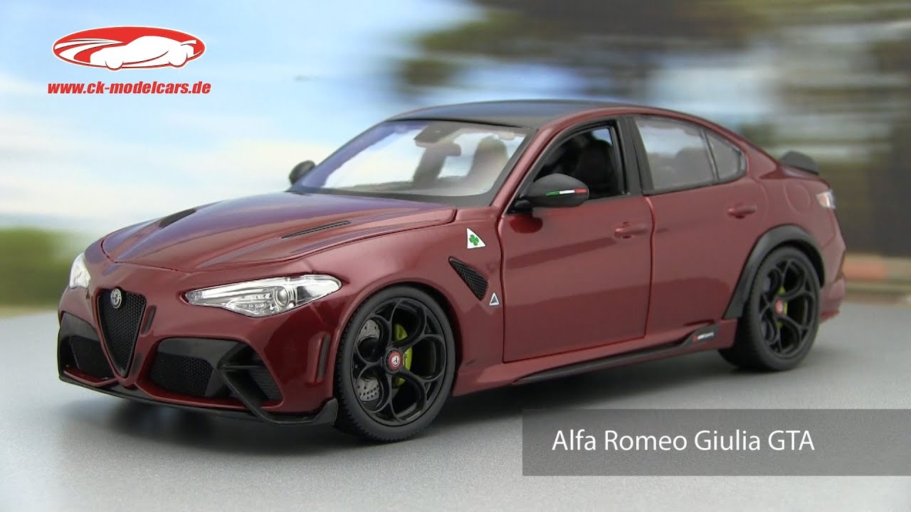 ck-modelcars-video: Alfa Romeo Giulia GTA Baujahr 2020 alfa dunkelrot ...