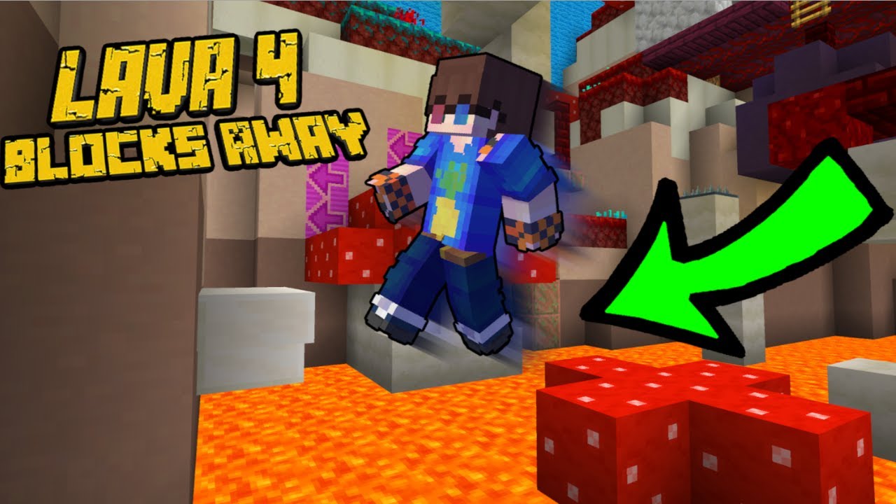 Minecraft Lava Rising Parkour in Mushroom Hills! - YouTube