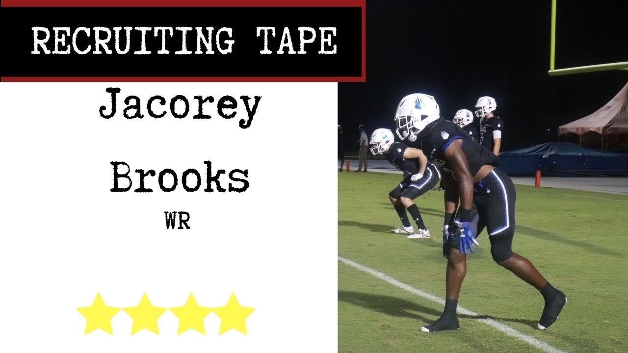 Alabama WR commit Jacorey Brooks goes and get the football + Sub ...