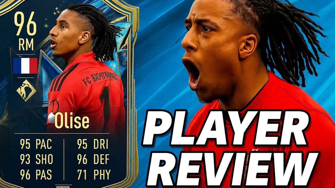 96 TOTS Michael Olise FC25 Player Review – INSANE 5★ Skiller CAM Worth ...