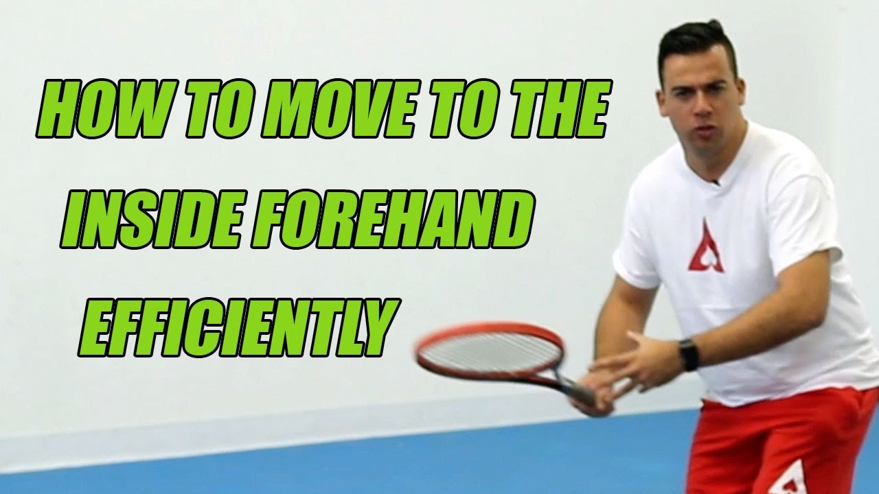 How to Move to the Inside Forehand Efficiently | Ace Academy Tennis ...