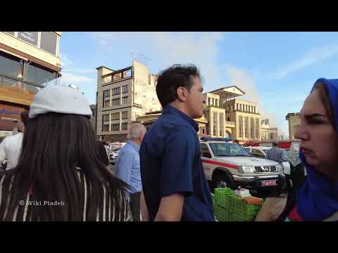 IRAN 2023 - Summer Walk in TEHRAN 4K | بعدازظهر تابستونی در شمال تهران