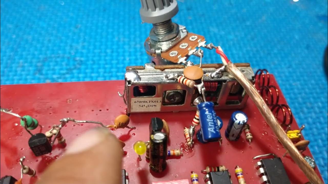 #PLL SIMPLE FM TRANSMITTER# Membuat PLL Pemancar FM menggunakan bekas tuner FM - YouTube
