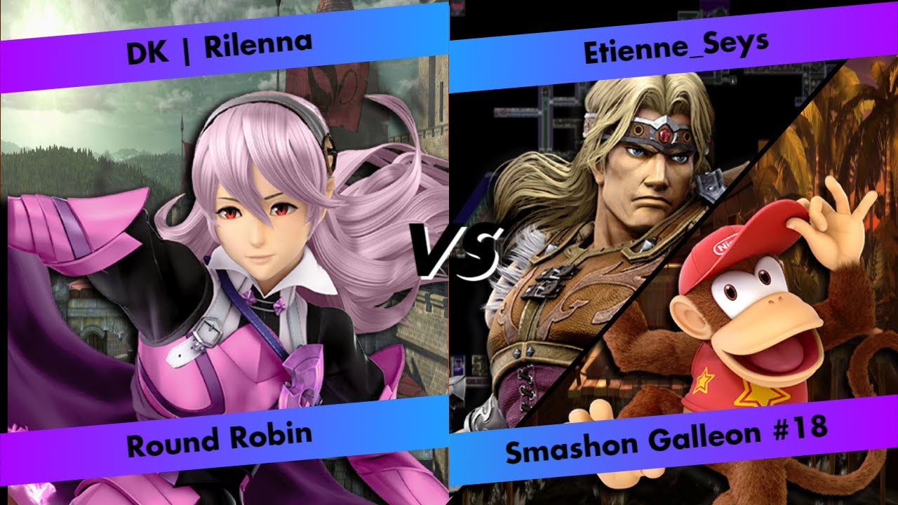 Smashon Galleon #18 - Round Robin - Etienne_Seys (Simon/Diddy Kong) VS ...