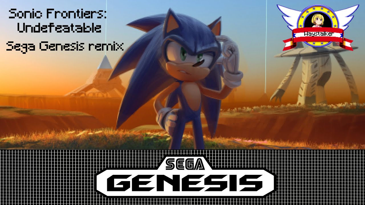 Sonic Frontiers: Undefeatable (SEGA GENESIS REMIX) - YouTube