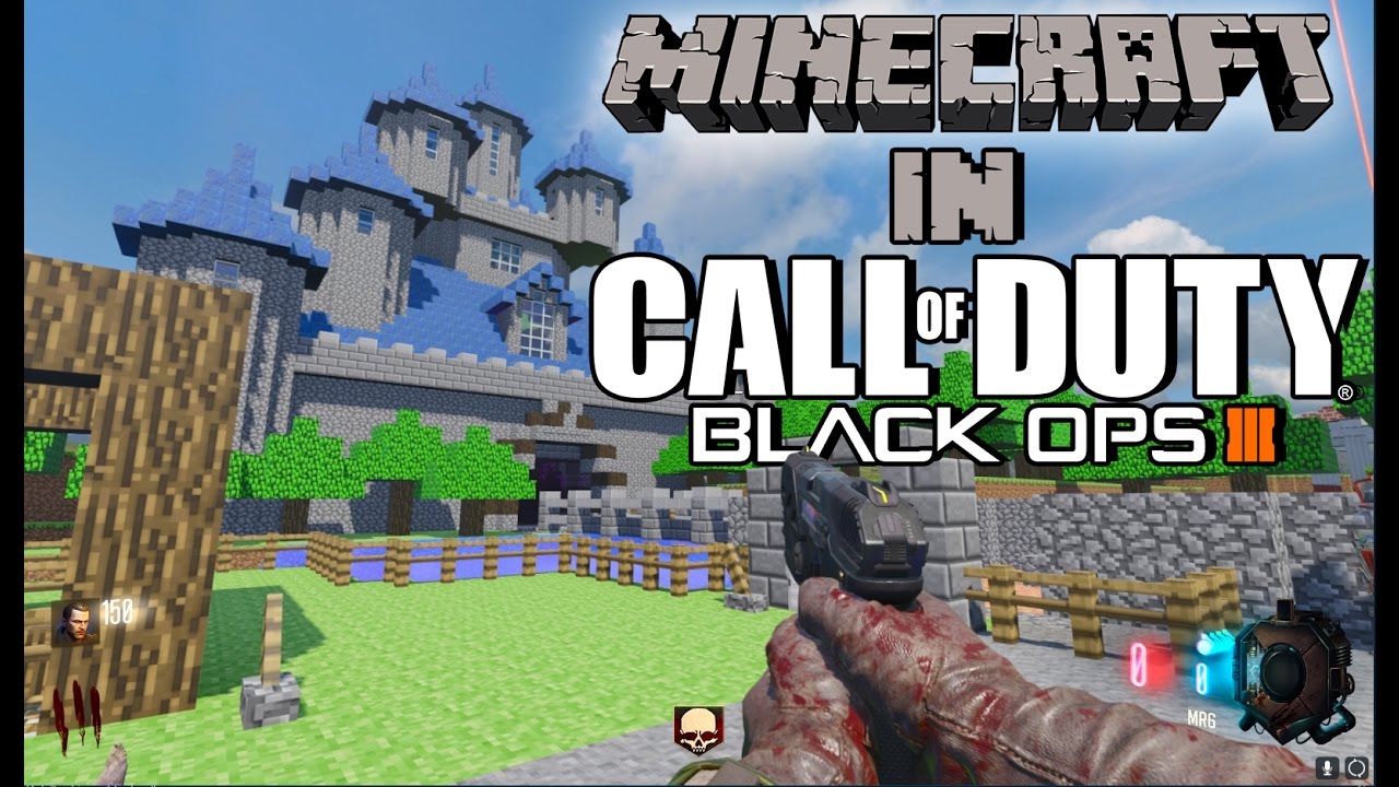 MINECRAFT MODDED INTO BLACK OPS 3??? - YouTube