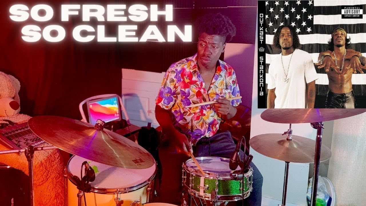 Outkast - So Fresh, So Clean (Drum Cover) | From Stankonia - YouTube