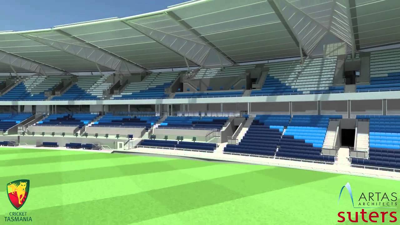 Blundstone Arena redevelopment - YouTube