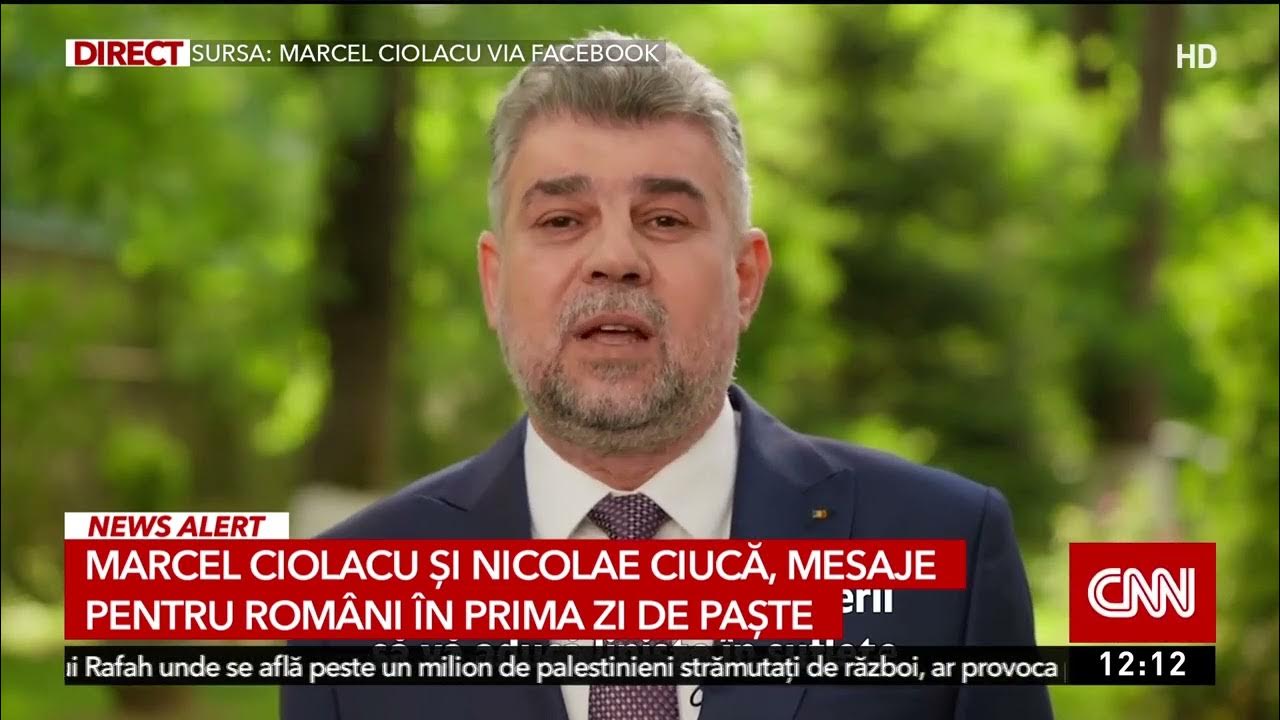 Marcel Ciolacu și Nicolae Ciucă, mesaje pentru români de Paște: Credința unește prin iubire ...