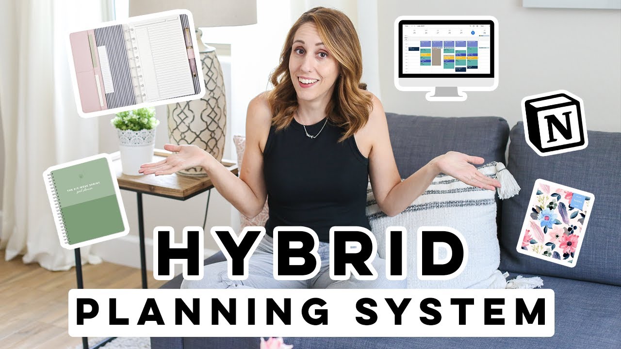 How I Plan Using Digital + Analog Tools | Productivity Workflow - YouTube