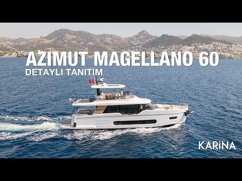 Uzun Seyirler İçin Tasarlanan Azimut Magellano 60'ı Bodrum'da İnceledik