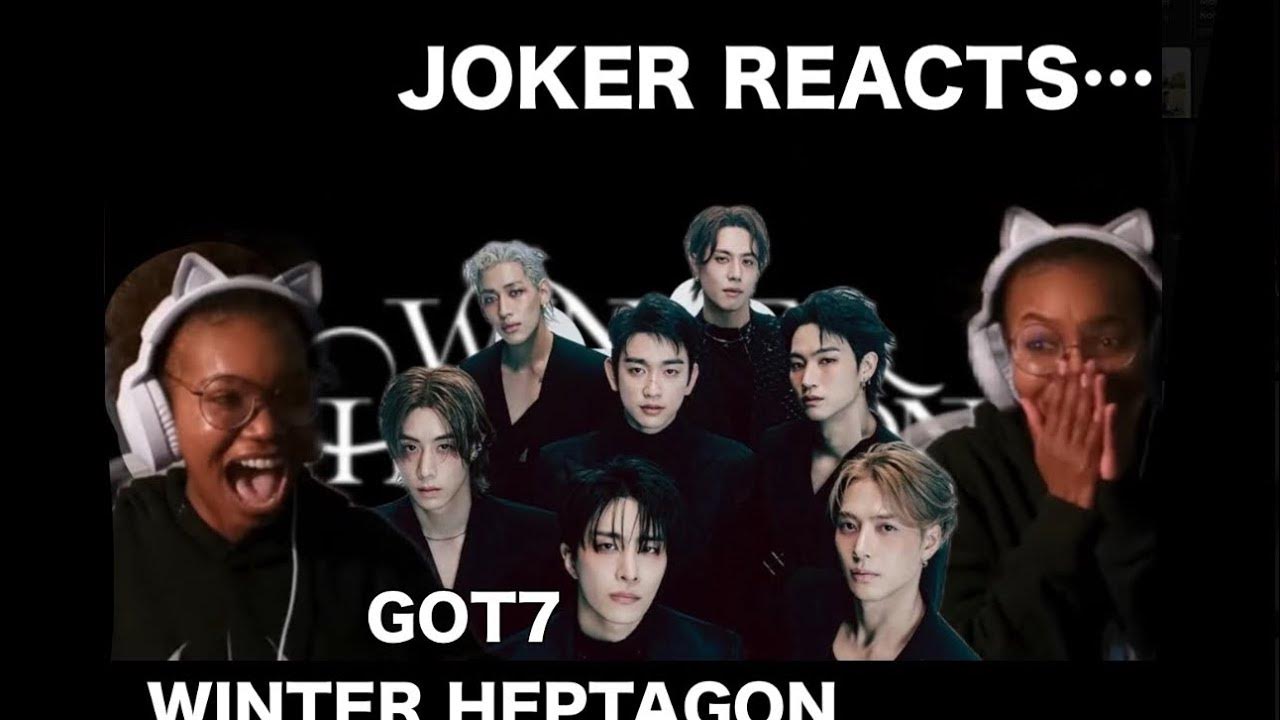 JOKER and GOT7 【WINTER HEPTAGON】 HIGHLIGHT MEDLEY reaction wtf is going ...