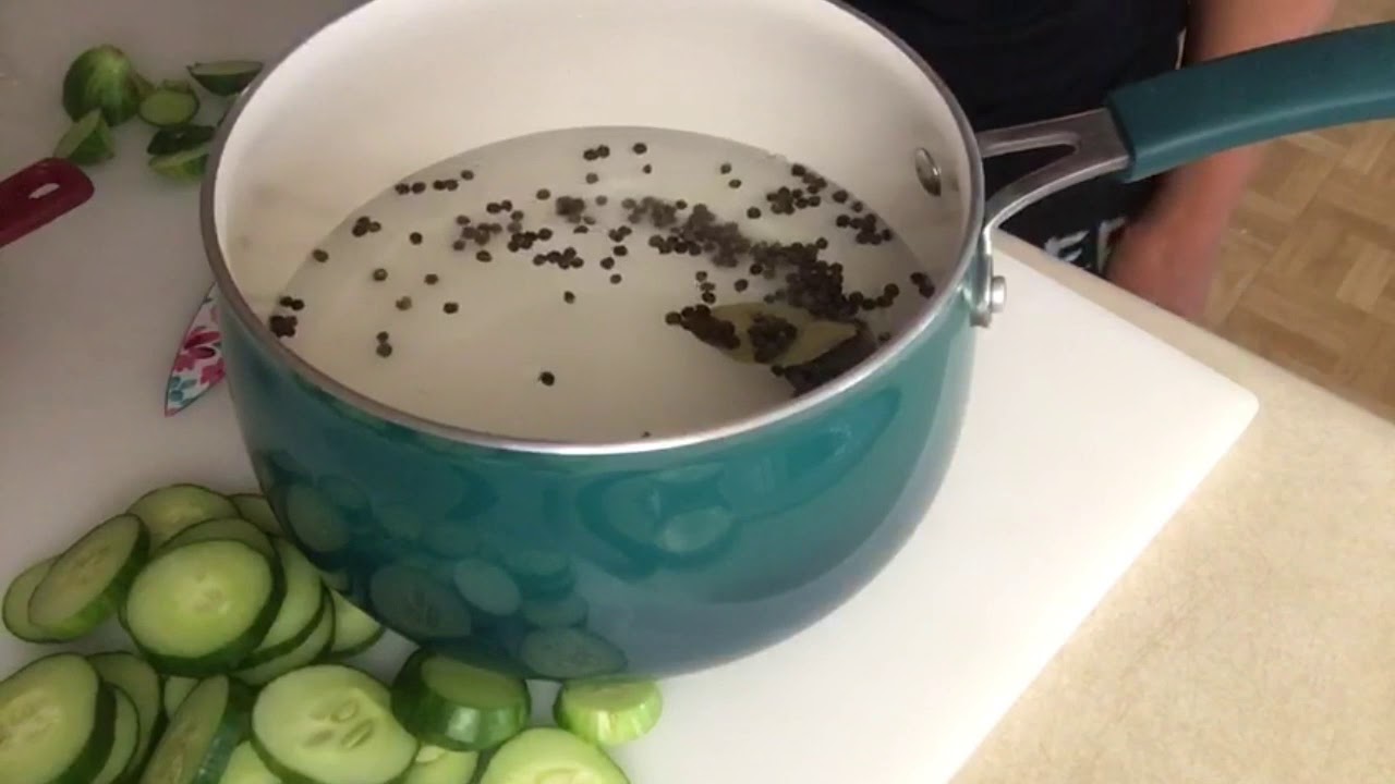 Pickled Cucumber. (Fresh from the farm ang pipino mga besh) - YouTube