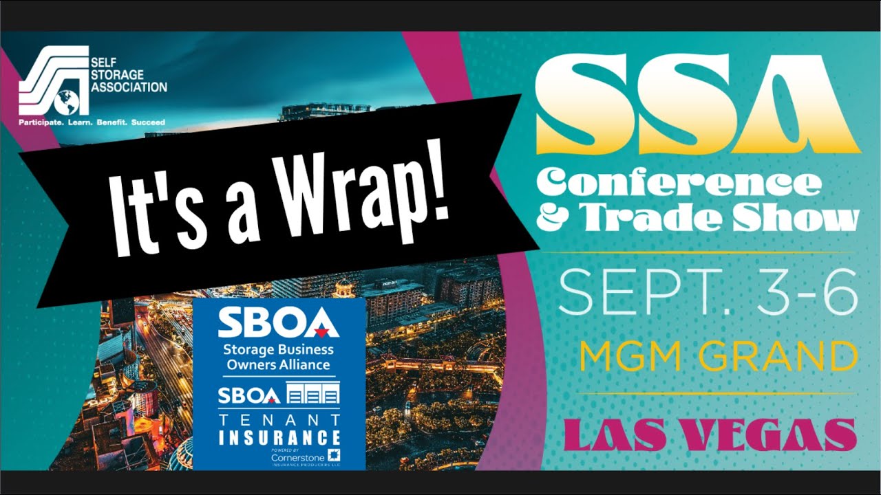 SBOA Wrap Up - Self Storage Association (SSA) Fall Conference ...