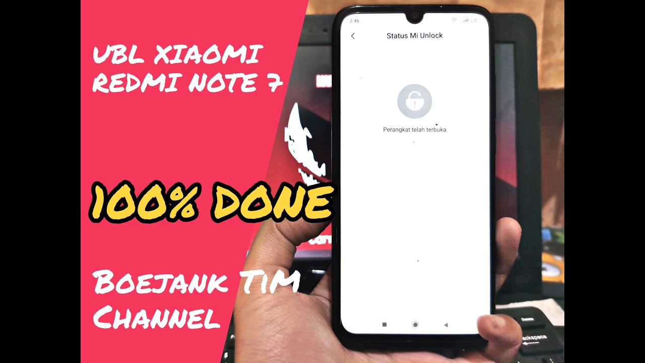 TUTORIAL UNLOCK BOOTLOADER XIAOMI REDMI NOTE 7 - YouTube