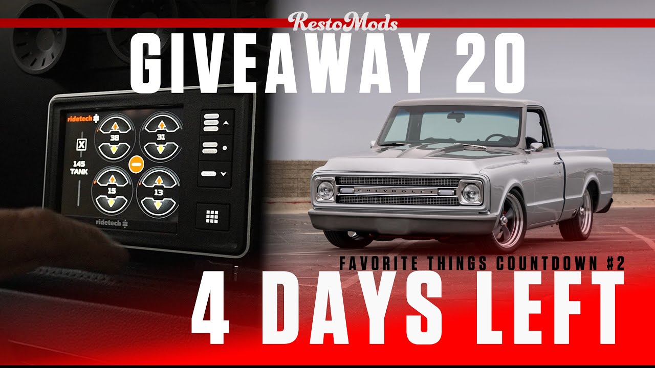ONLY 4 DAYS LEFT: 1970 Chevy C/10 Ridetech Air Ride Suspension (SLAMMED ...