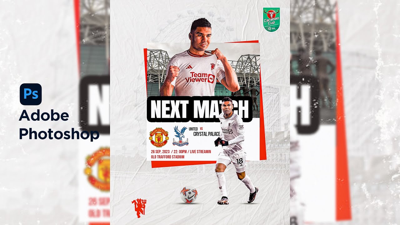 HOW TO CREATE A PROFFESSIONAL SPORTS POSTER IN PHOTOSHOP. FREE PSD ...