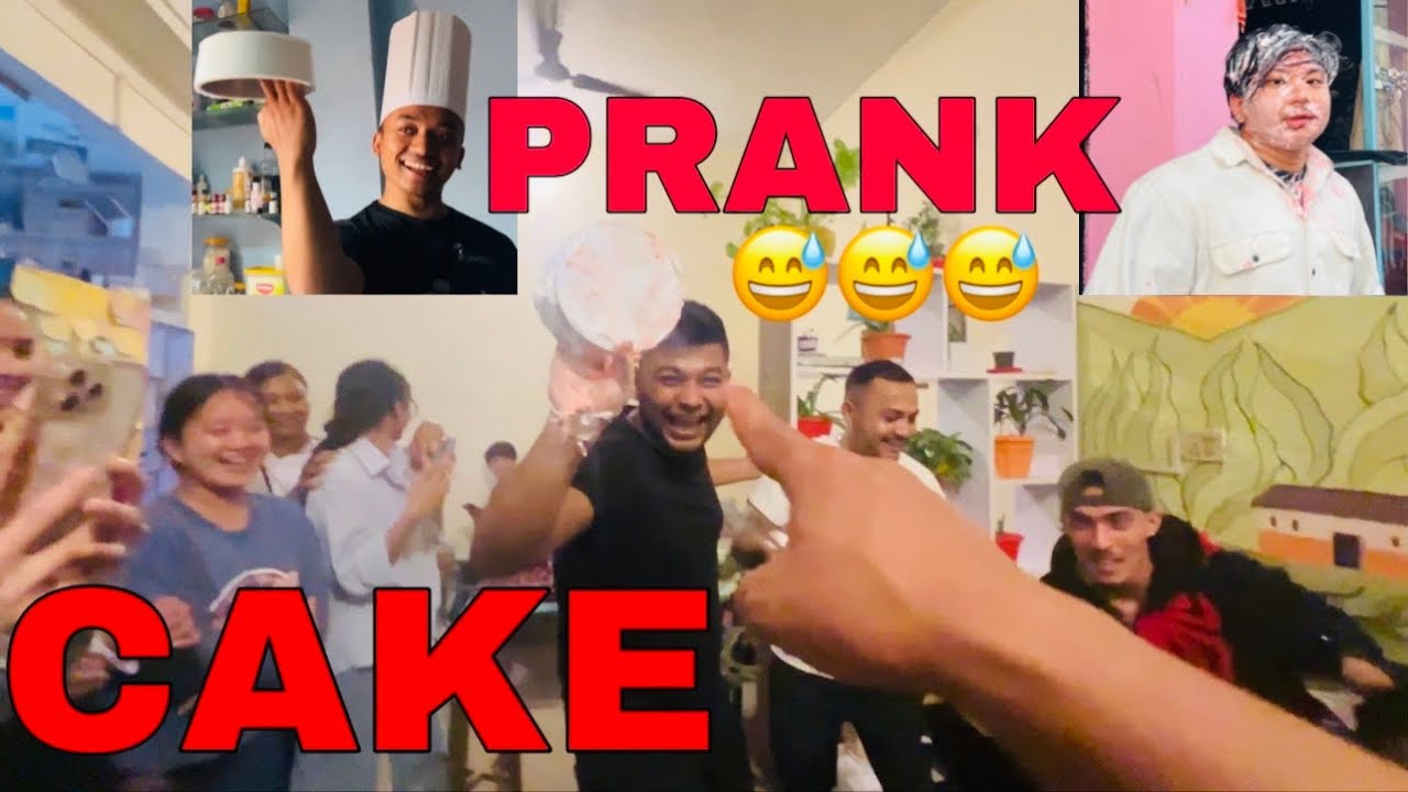 PRANK CAKE 😅😁 - YouTube
