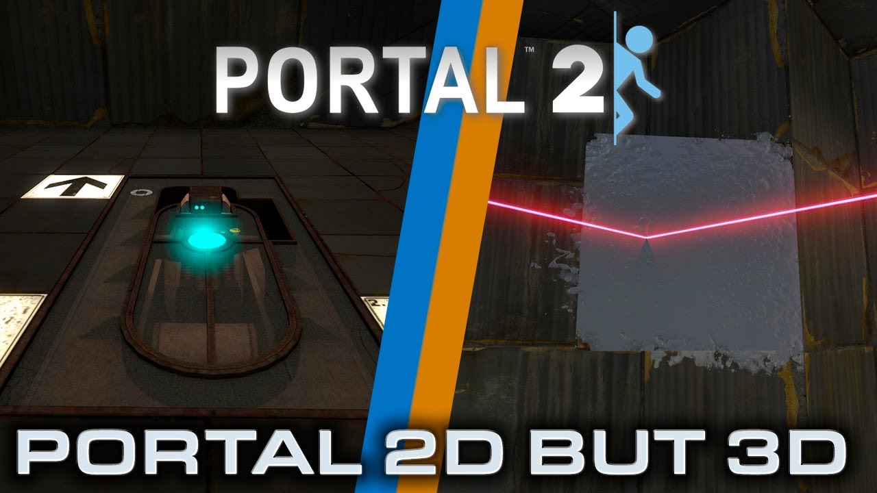 Portal 2D but 3D - 01-18 части / Portal 2 - YouTube
