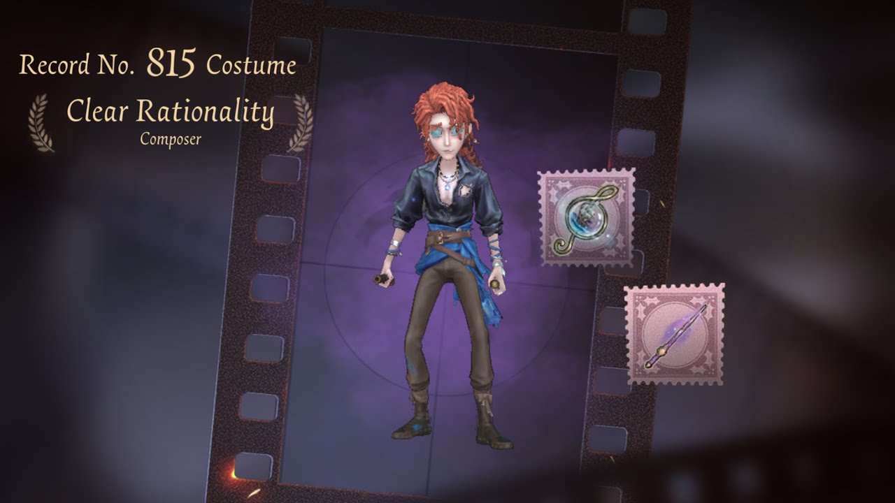 Identity V | Its Simple Yet So Dashing!!! Composer “Clear Rationality ...