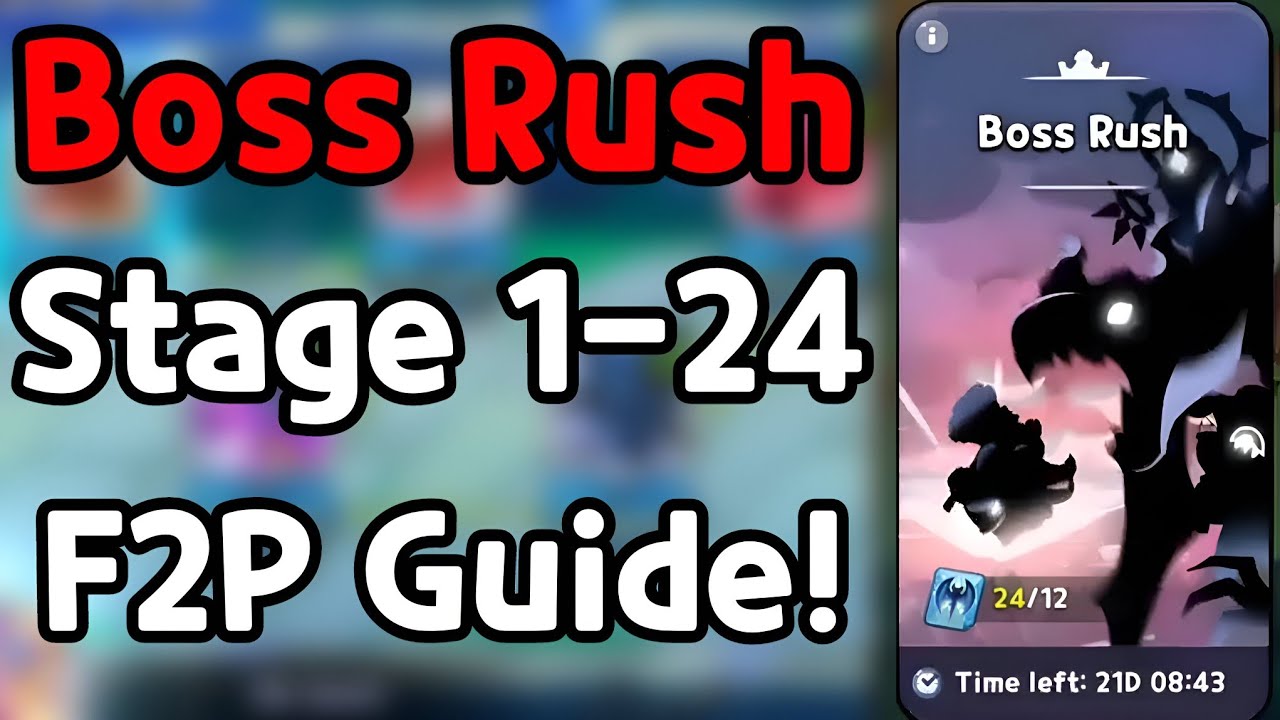Boss Rush Stage 1-24 CRK Guide I Best TEAMS for F2P! I Cookie Run ...