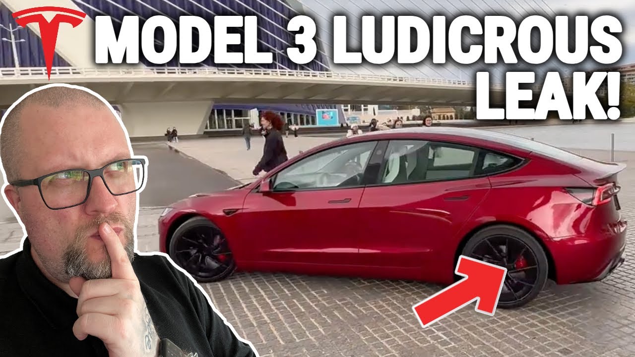 TESLA MODEL 3 PERFORMANCE / LUDICROUS LEAK! (MIT VIDEO) 😱🔥 - YouTube