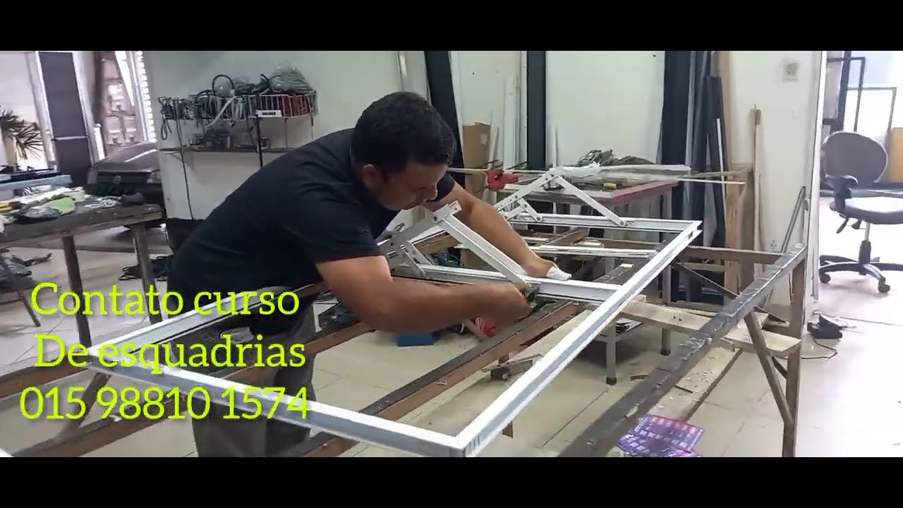 maxim ar linha gold , e curso presencial de esquadrias - YouTube