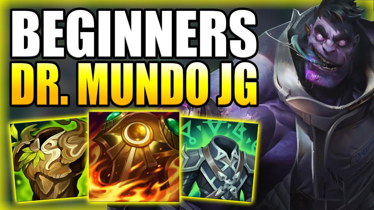 HOW TO PLAY DR. MUNDO JUNGLE & CARRY FOR BEGINNERS IN S12! Best Build ...