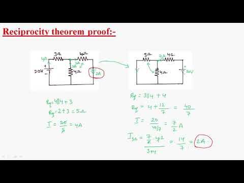 Reciprocity theorem | Electrical Circuits | Lec-26 - YouTube