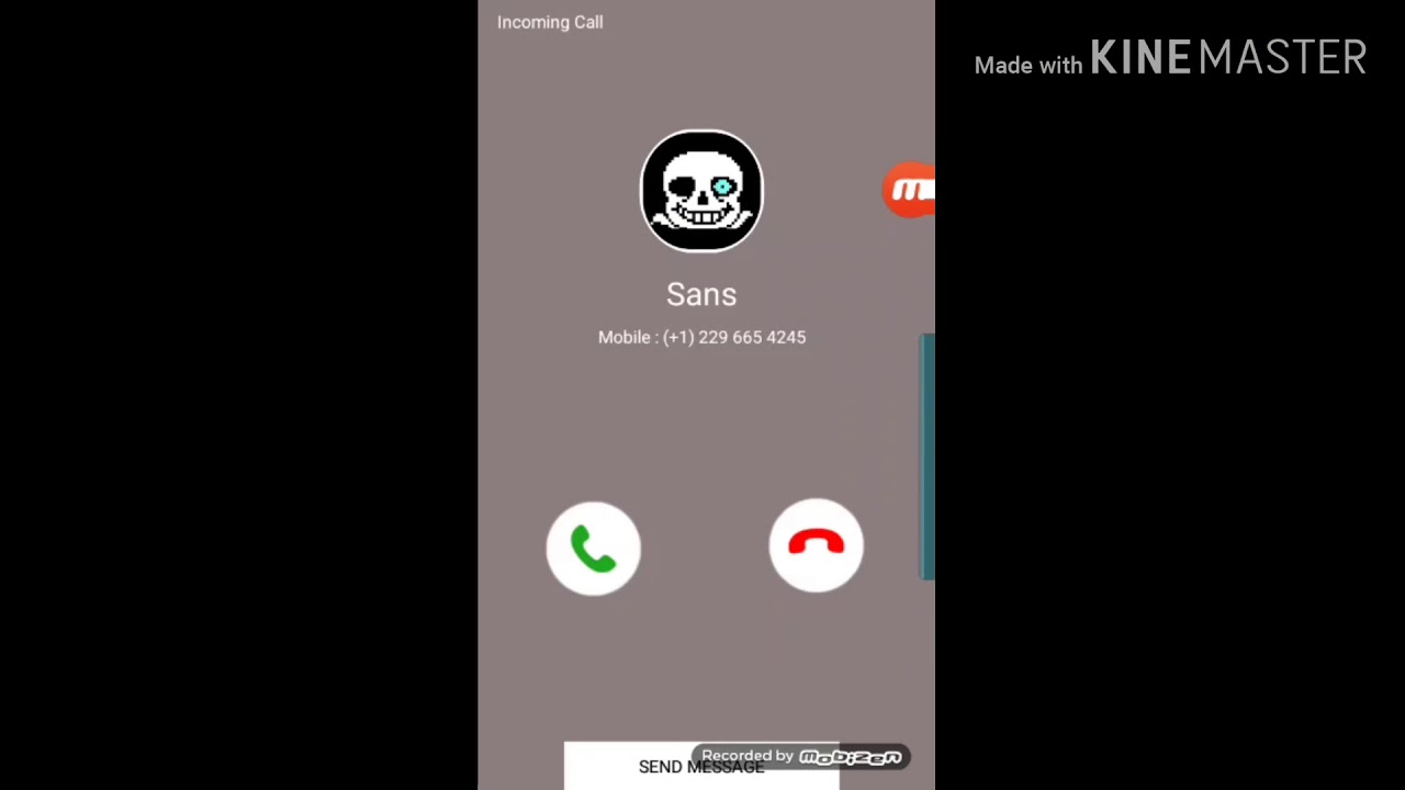 Sans is calling me - YouTube