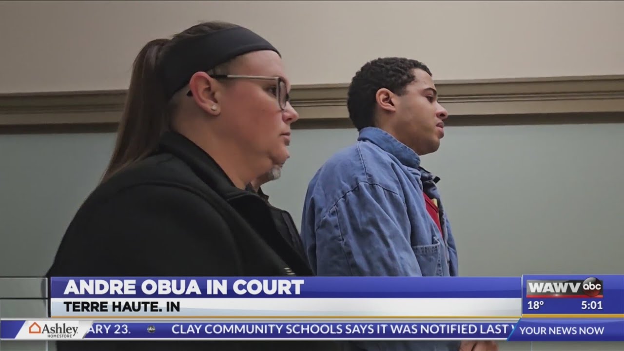 Attempted murder suspect, Andre Obua, has first court appearance - YouTube