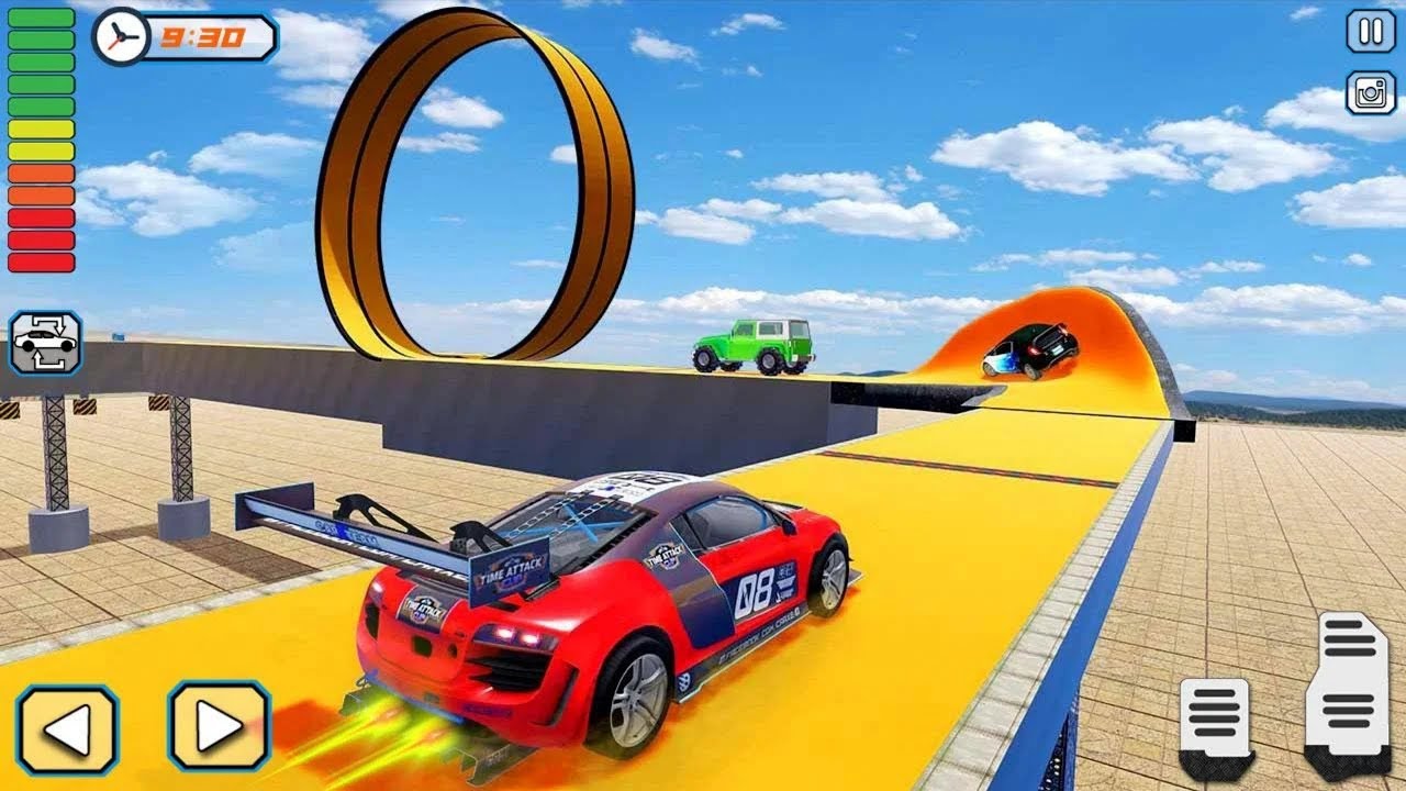 Car Stunt Racing Turbo Drift Mega Ramps | Android Gameplay - YouTube