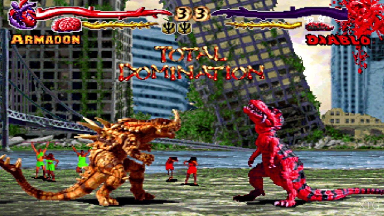 Primal Rage - All Fatalities PS2 Gameplay HD (PCSX2) - YouTube