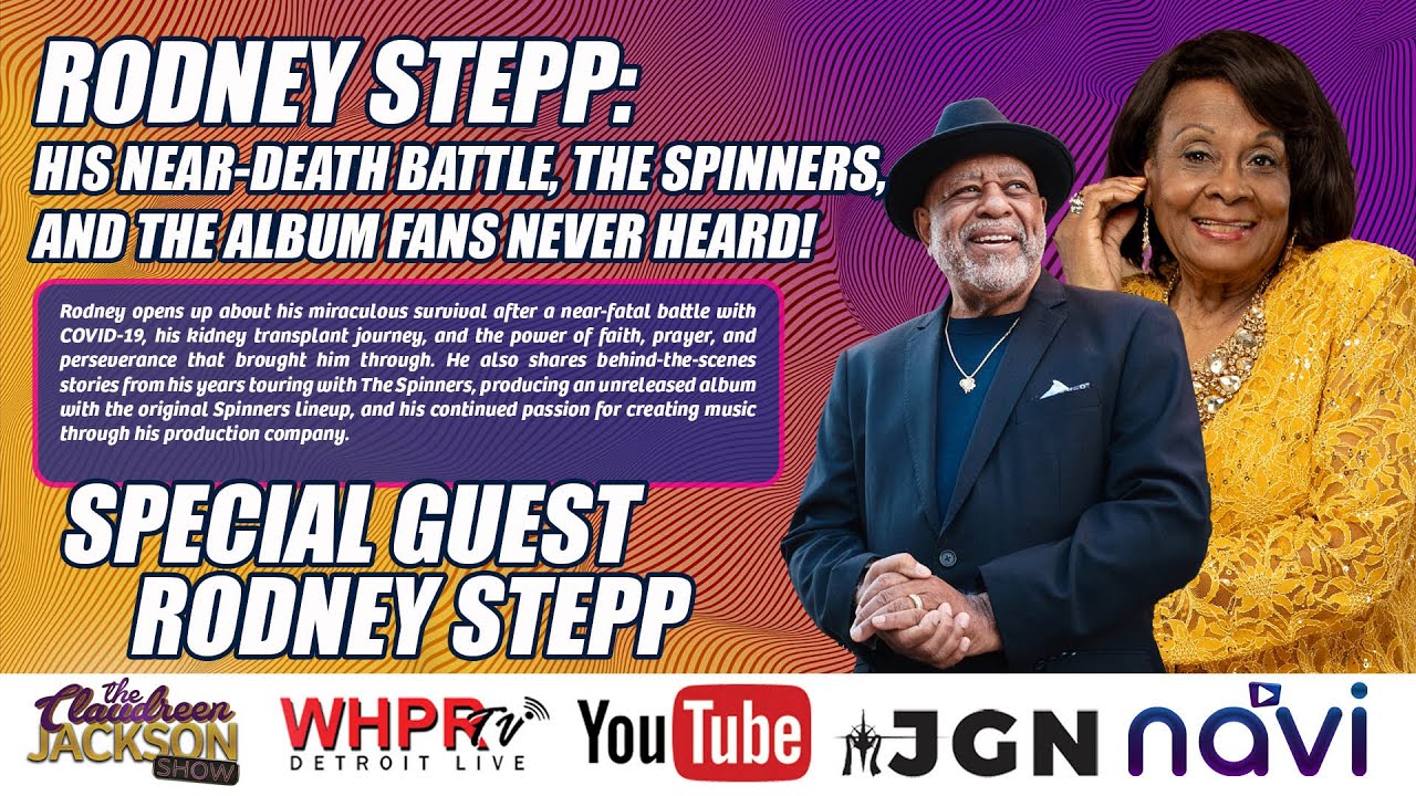Rodney Stepp: His Near-Death Battle, The Spinners, and the Album Fans Never Heard! - YouTube